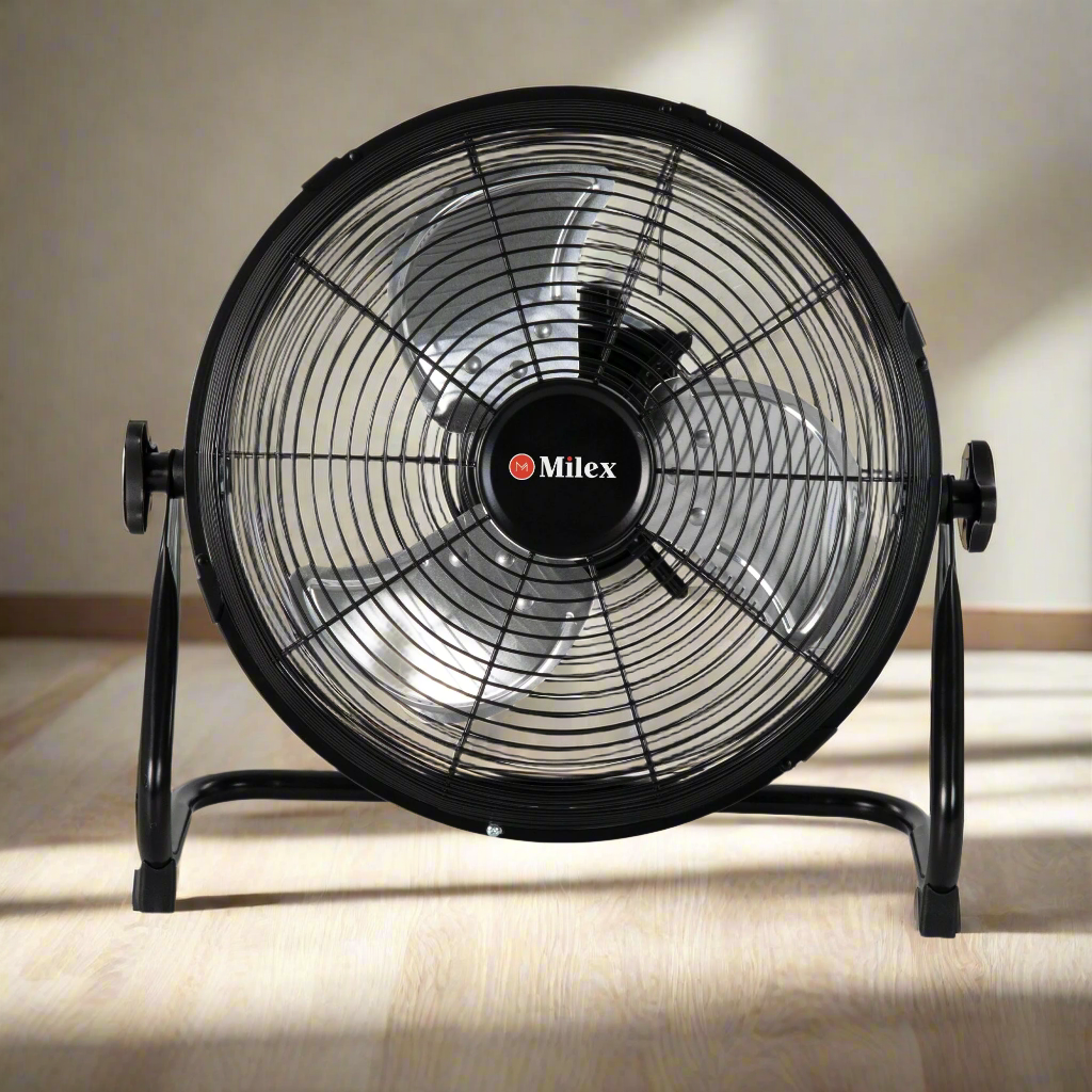 Milex Rechargeable Floor Fan 12" | Milex South Africa