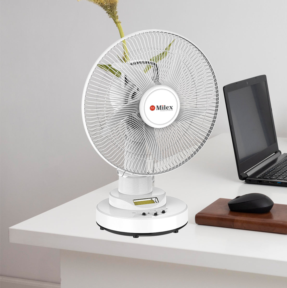 Milex Rechargeable Desk Fan 12" | Milex South Africa