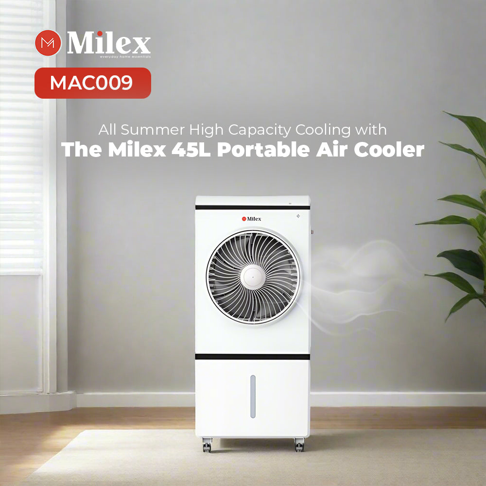 Milex 45L Portable Air Cooler | COLLECTION ONLY | Milex South Africa