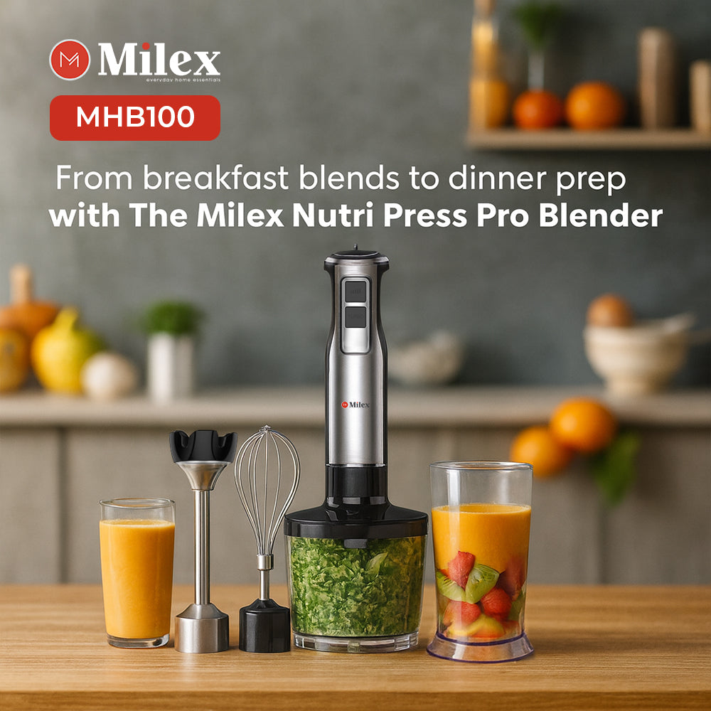 Milex Nutri Press Pro Blender | Milex South Africa