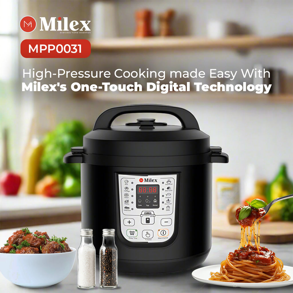 Milex Digital Power Pressure Cooker | Milex South Africa
