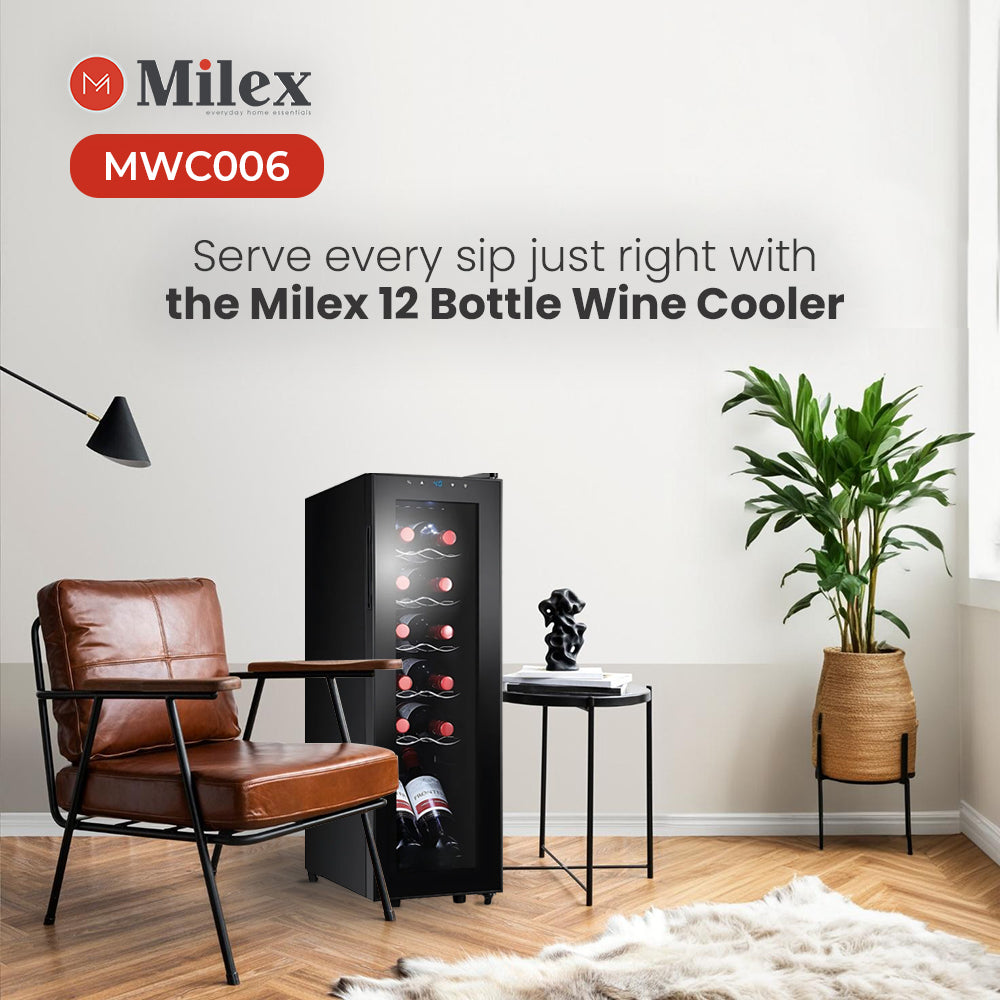 Milex 12 Bottle Wine Cooler | Milex South Africa