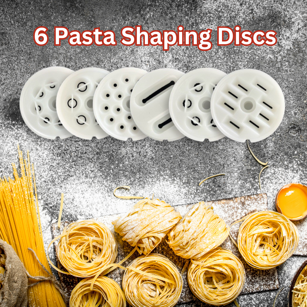 Milex 5-in-1 Stand Mixer Pasta Shaping Discs - Pack of 6 | Milex South ...